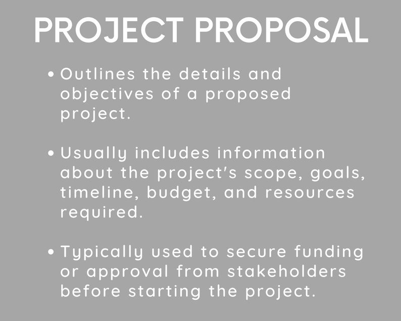 Project Proposal Template Edit in CANVA Client Proposal Template ...