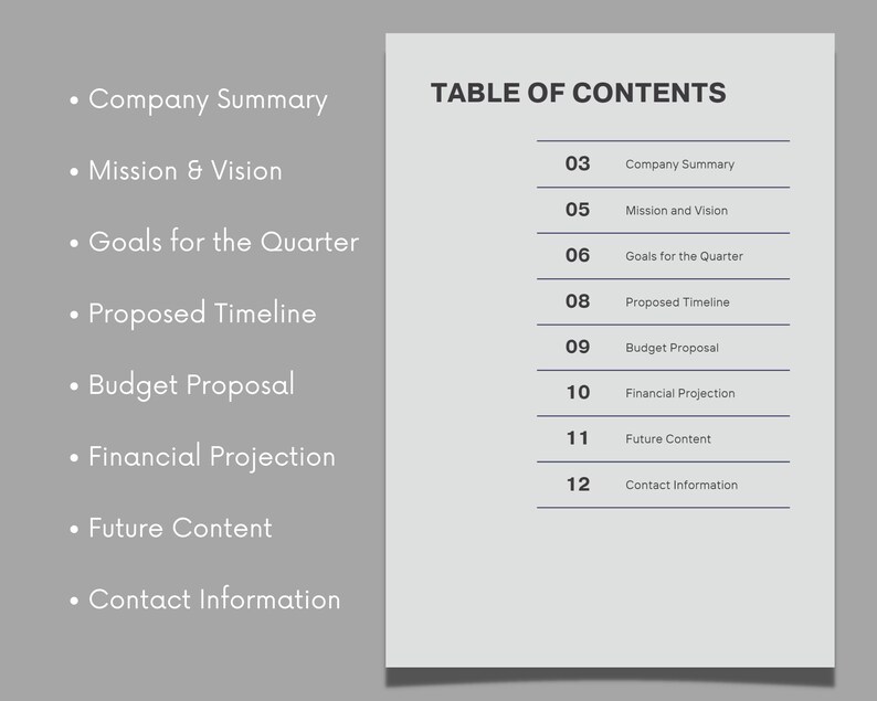 Project Proposal Template Edit in CANVA Client Proposal Template ...