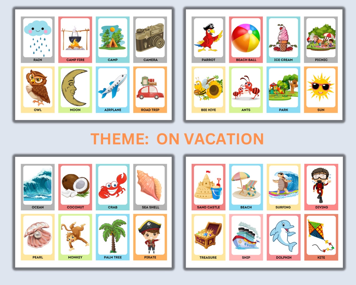 Story Telling Card Game Story Telling Flashcards Homeschool Printable ...