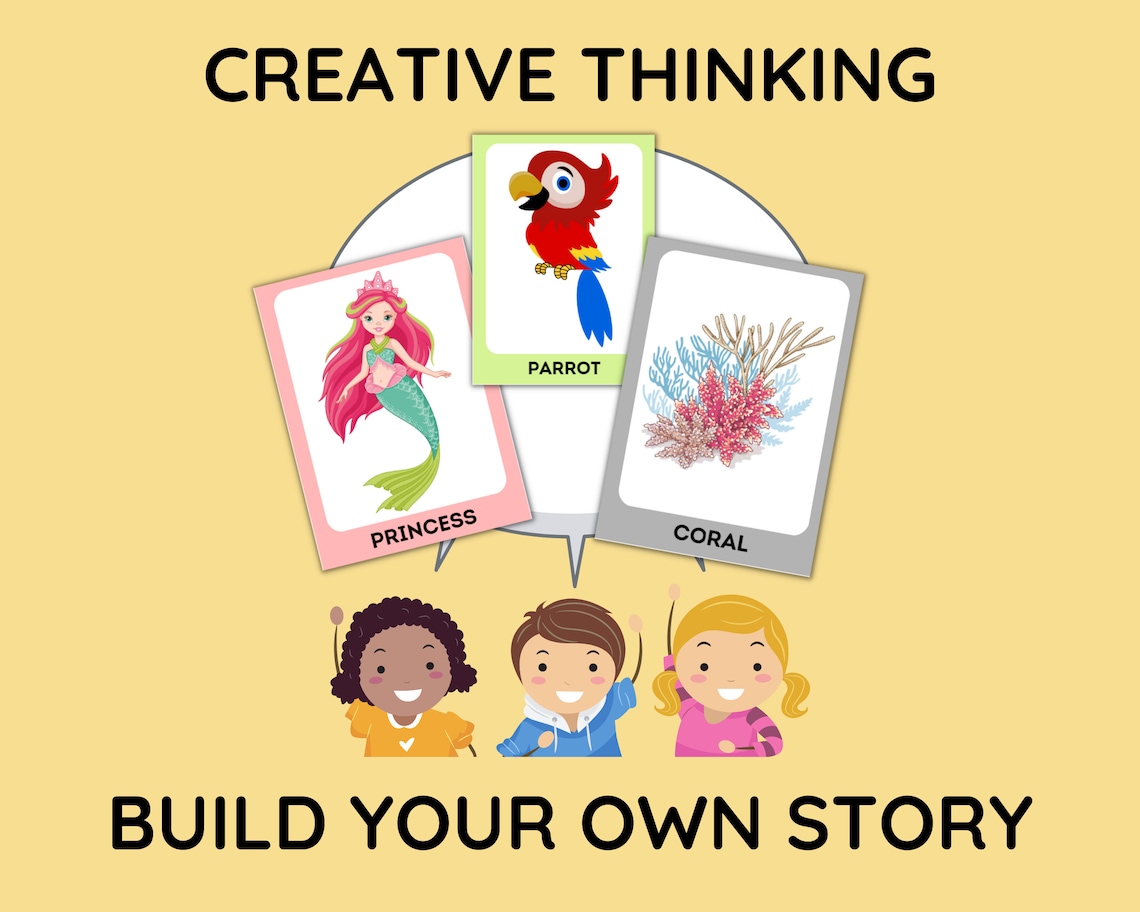 Story Telling Card Game | Story Telling Flashcards | Homeschool ...