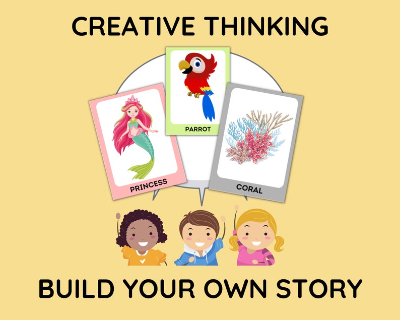 Story Telling Card Game | Story Telling Flashcards | Homeschool ...