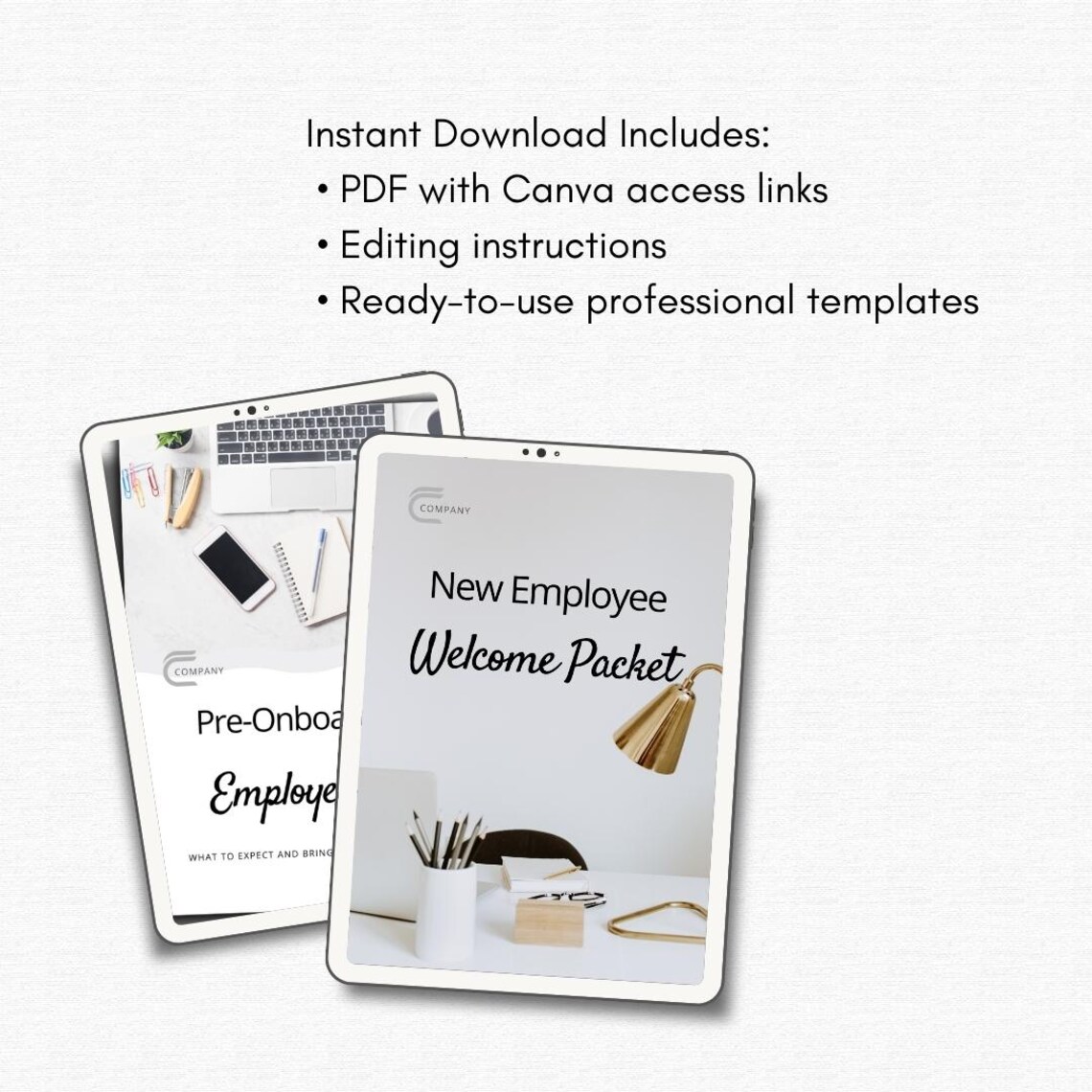 Employee Welcome Package: Editable HR Onboarding Template (canva) - Etsy