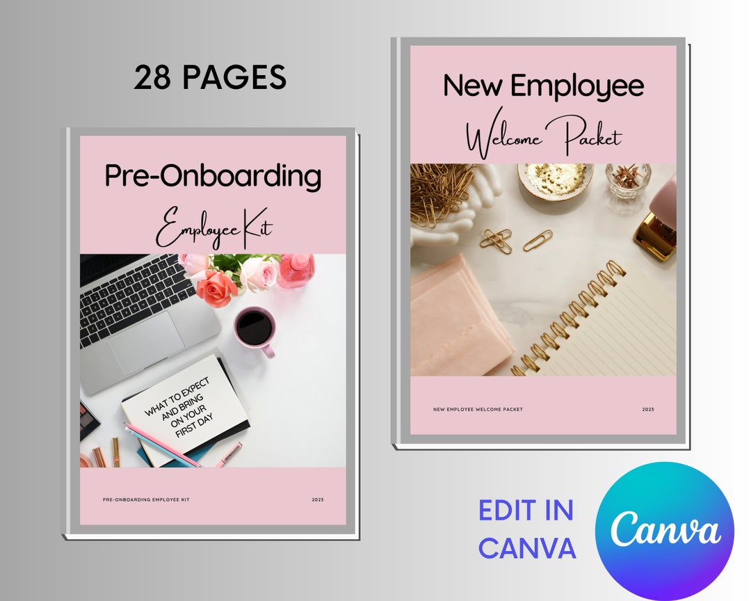 Employee Welcome Package Employee Onboarding Canva Template Employee