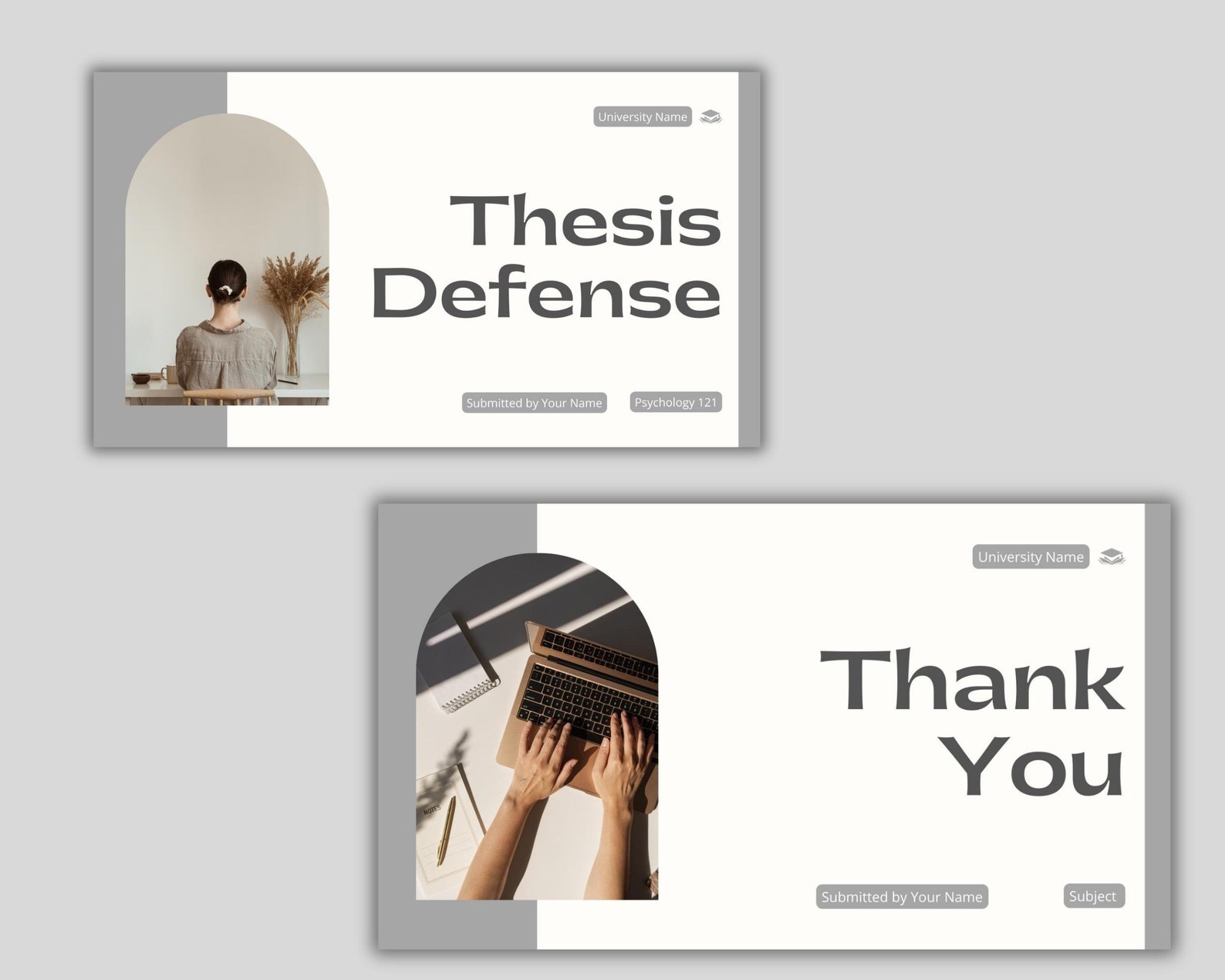 Comprehensive Professional Thesis Defense Powerpoint - Etsy