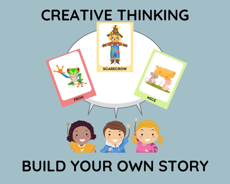 Story Magic Card Game: Farm Animals Storytelling Flashcards (digital ...
