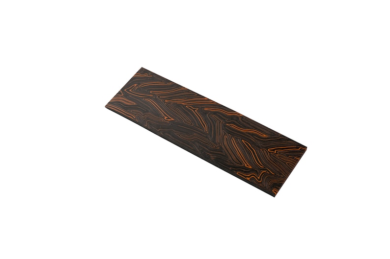 G10 Damascus Pattern Knife Handle Material - Etsy