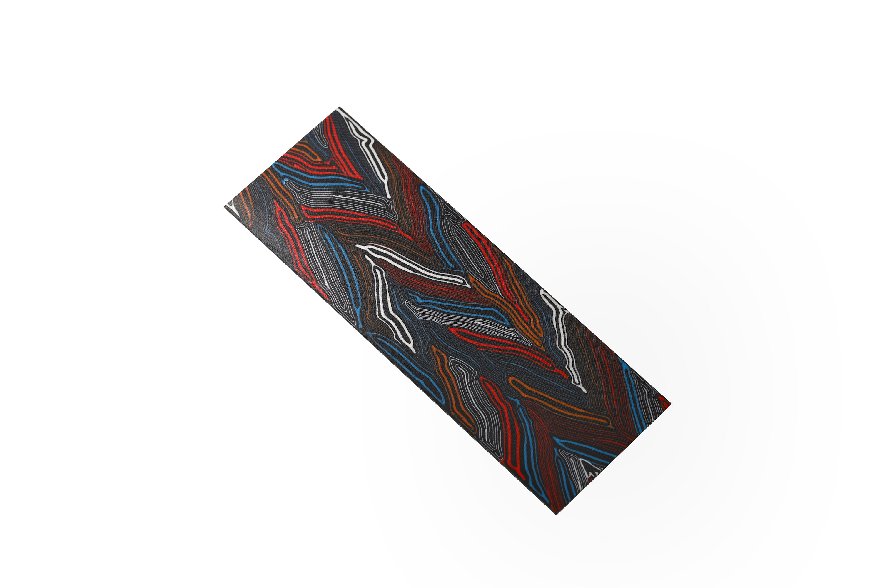 G10 Damascus Pattern Knife Handle Material - Etsy