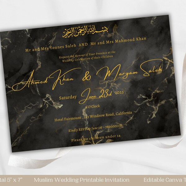 Arabic Engagement Invitation - Etsy
