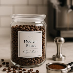 Coffee Bar Label Template Bundle: Tidy Pantry Labels (printable) - Etsy