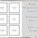 Storage Labels, Personalized Labels, 3 Label Sizes, Organization Label ...