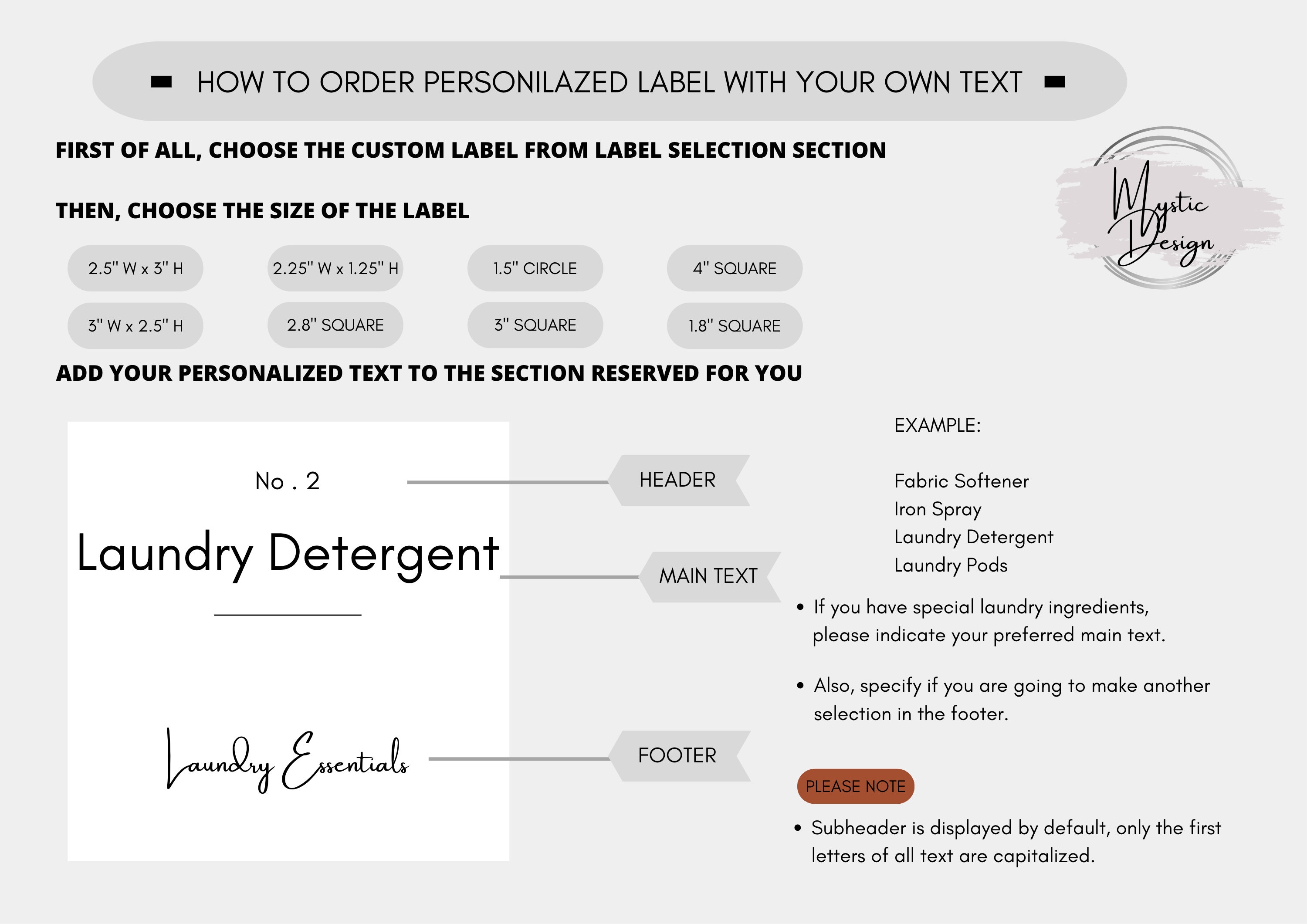 Laundry Labels Template Bundle, Printable Laundry Labels, Editable ...
