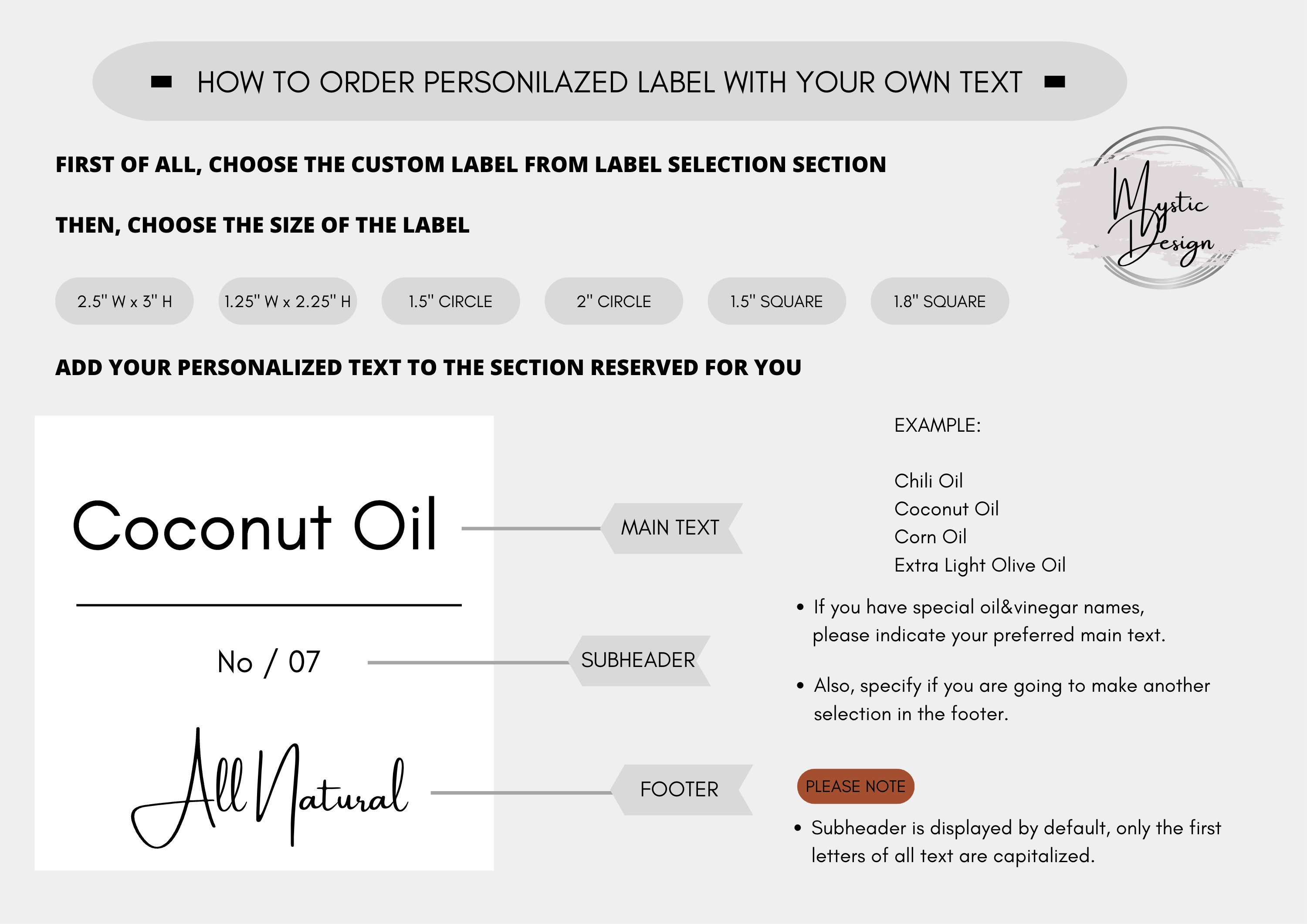 Oil & Vinegar Label Template Bundle: Minimalist Kitchen Labels (digital ...