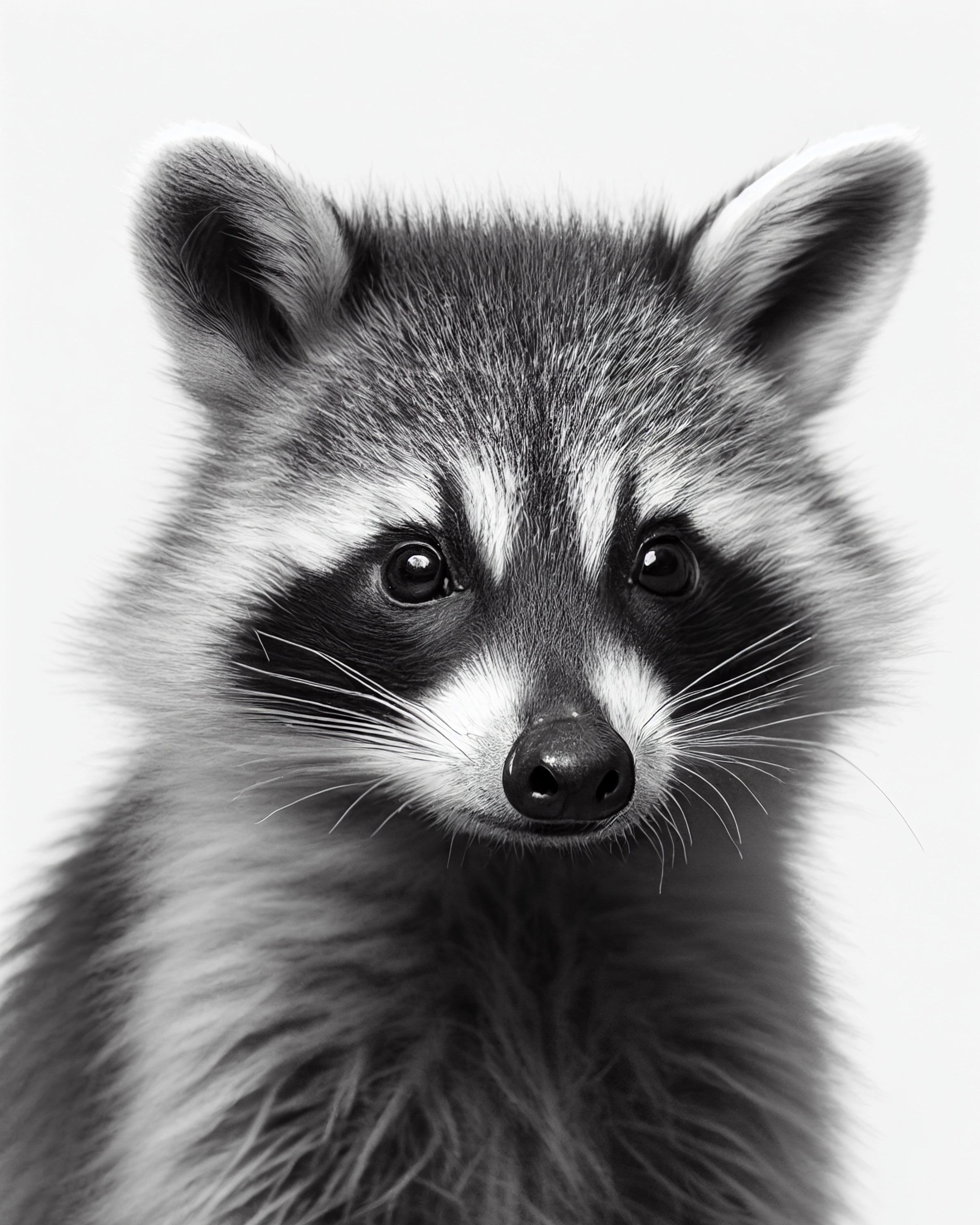 CUTE RACCOON Photo Download, Raccoon Art, Raccoon Print, Printable ...