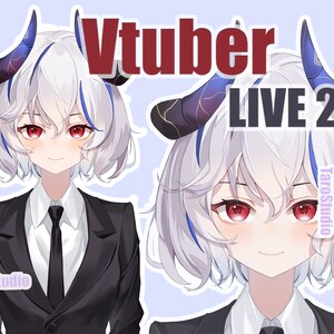 LIVE2D VTUBER CUSTOM Anime Art Commission Commercial Use Live 2d Model ...