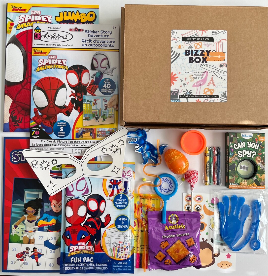SPIDEY Bizzy Box - Etsy