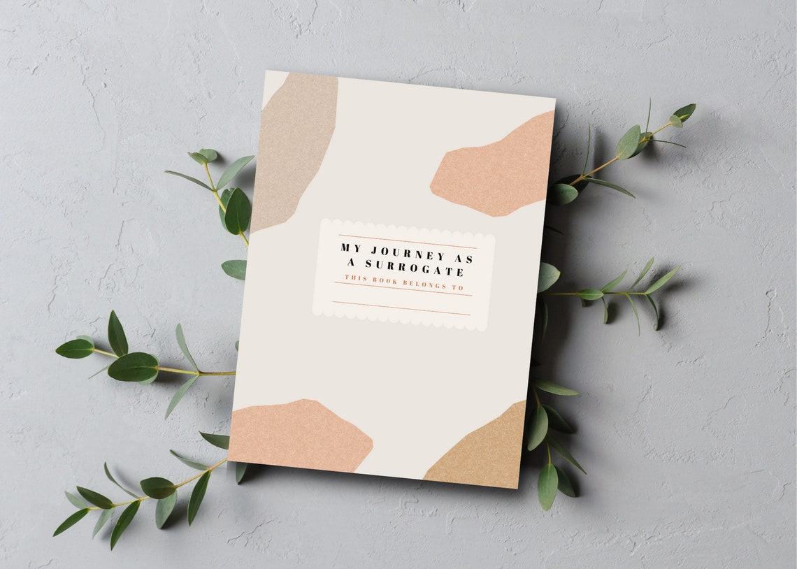 IVF Surrogate Journal, Digital IVF Diary, Journal, Ttc Notebook, 2023 ...