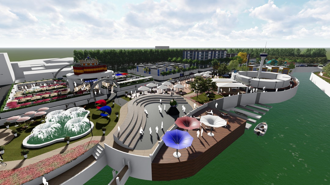 3D Open Concept Design, Open Space Interior Visualization, ACTIVITIES ...