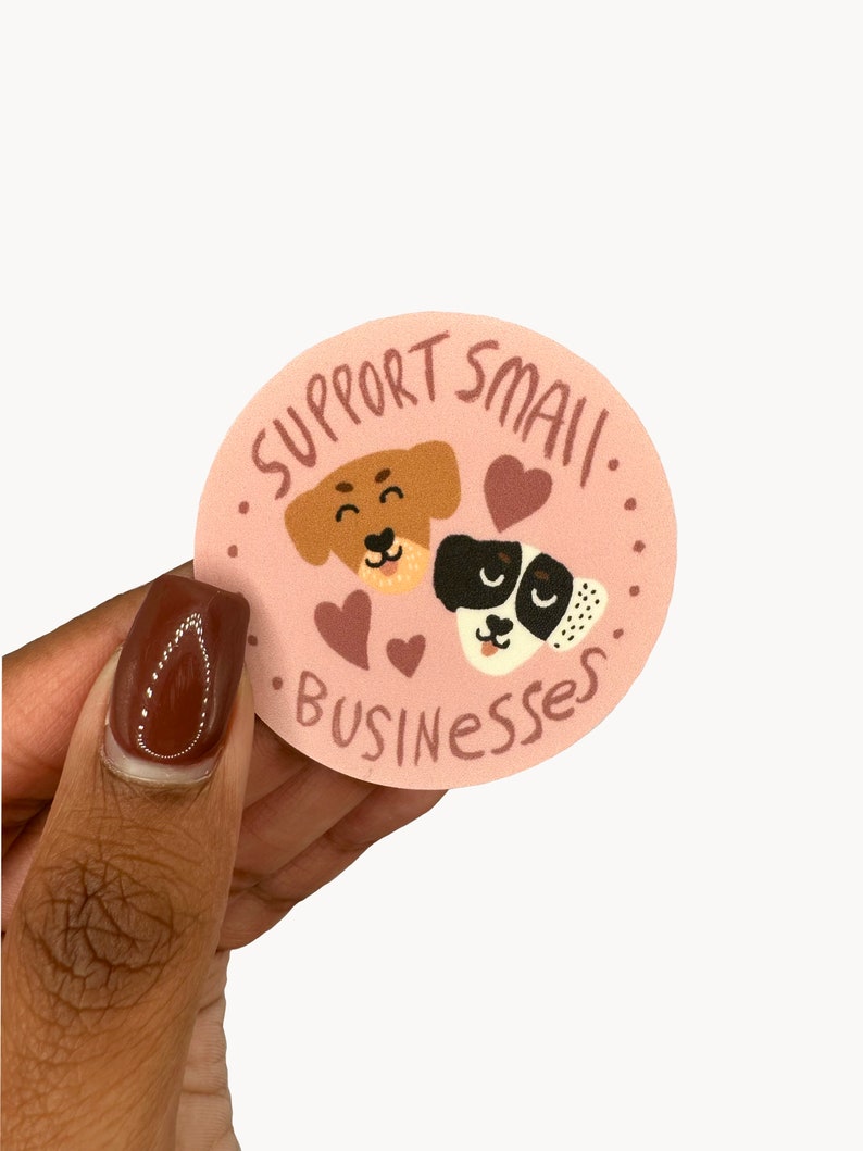 Support Small Businesses Sticker - Etsy