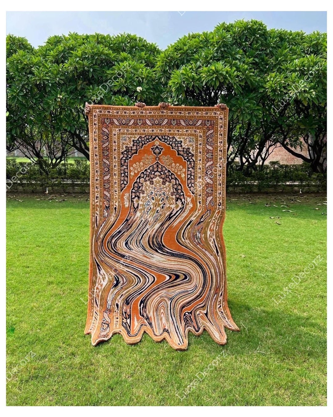 Luxedecorz Persian Melting Hand-tufted Wool Handmade Area Rug Carpet ...