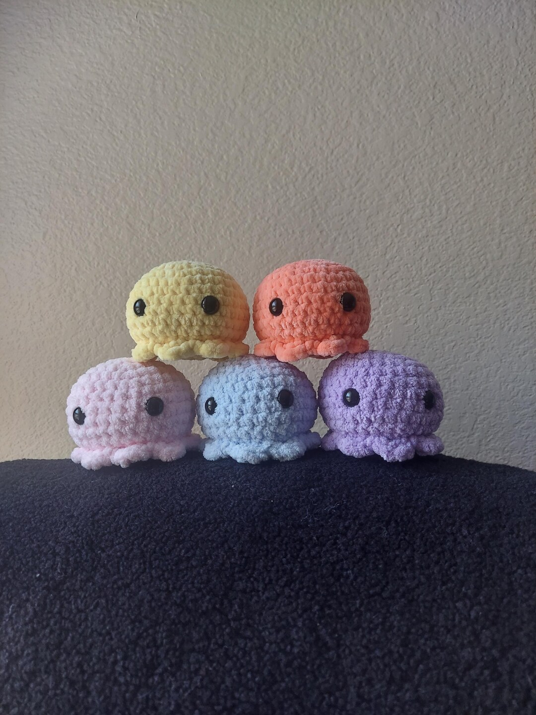 Squishy Crochet Octopus Buddy: Desk Companion - Etsy