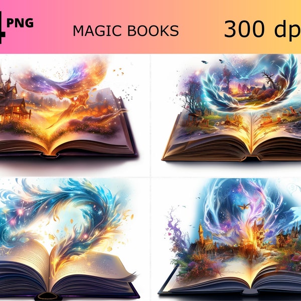 Magic Book - Etsy