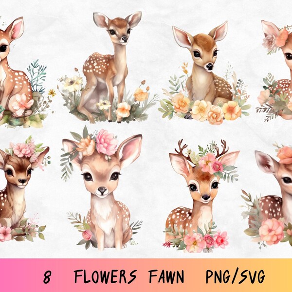 Fawn Svg - Etsy