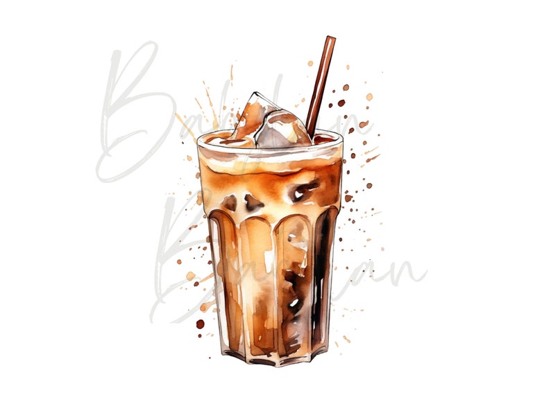 Iced Coffee Svg Bundle, Cold Brew Clipart, Blend Lover's SVG, Coffee ...