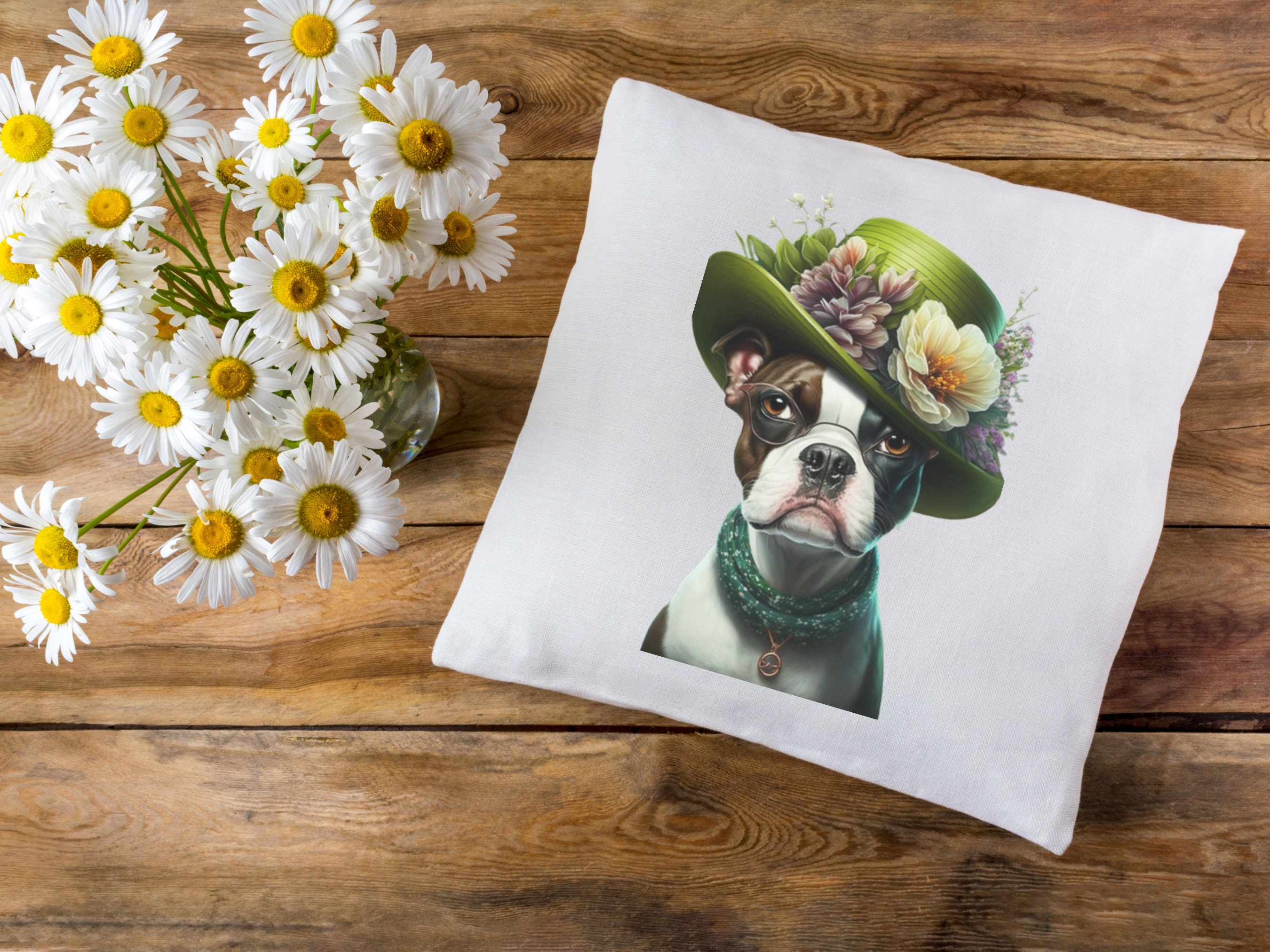 Floral Dog Svg, Dogs Svg Bundle, Hand Drawn Watercolor Clip Art, Cute ...