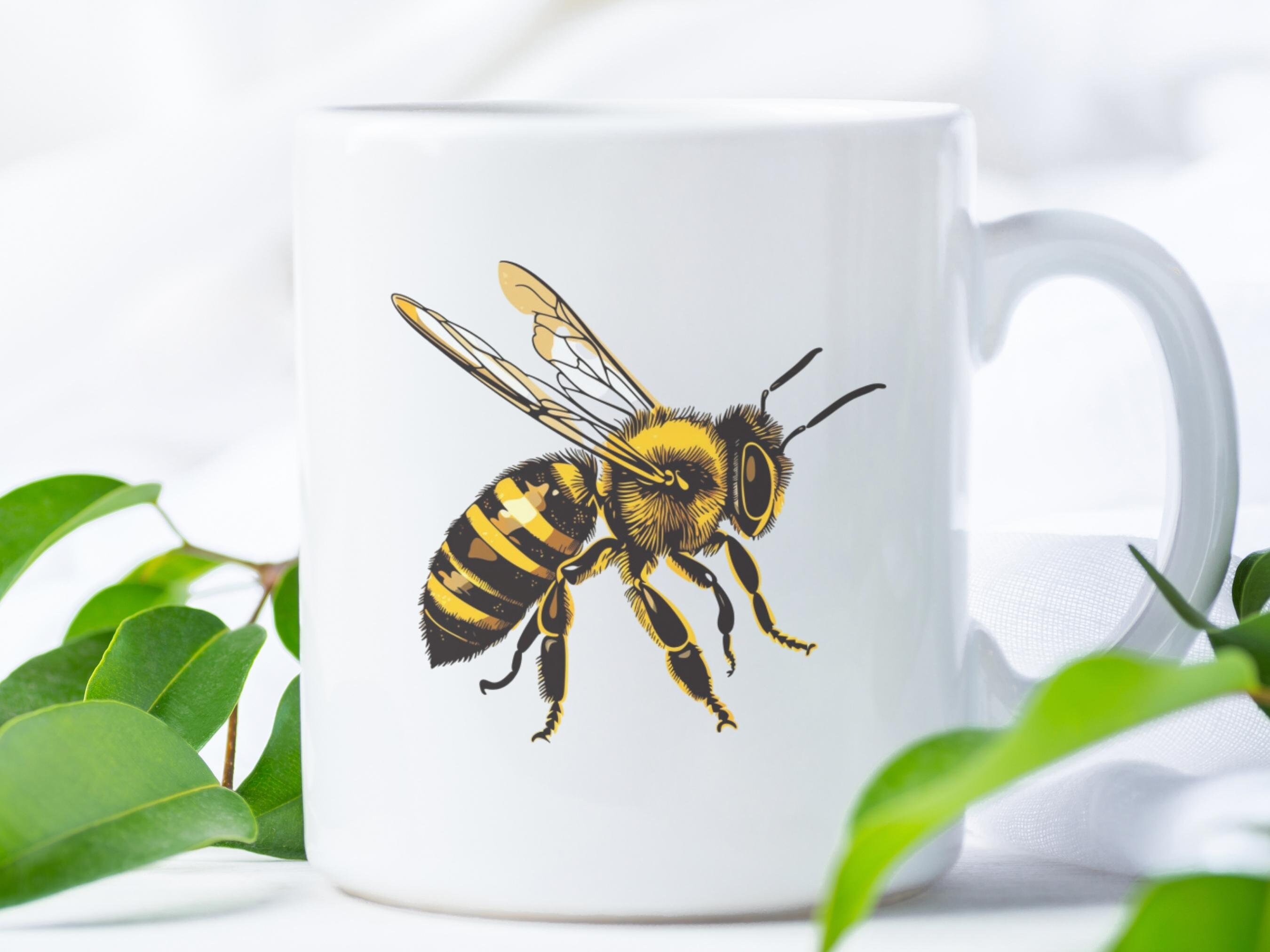 Bee Svg Bundle, Cute Bee Svg, Insect Silhouette Png, Funny Hive Design ...