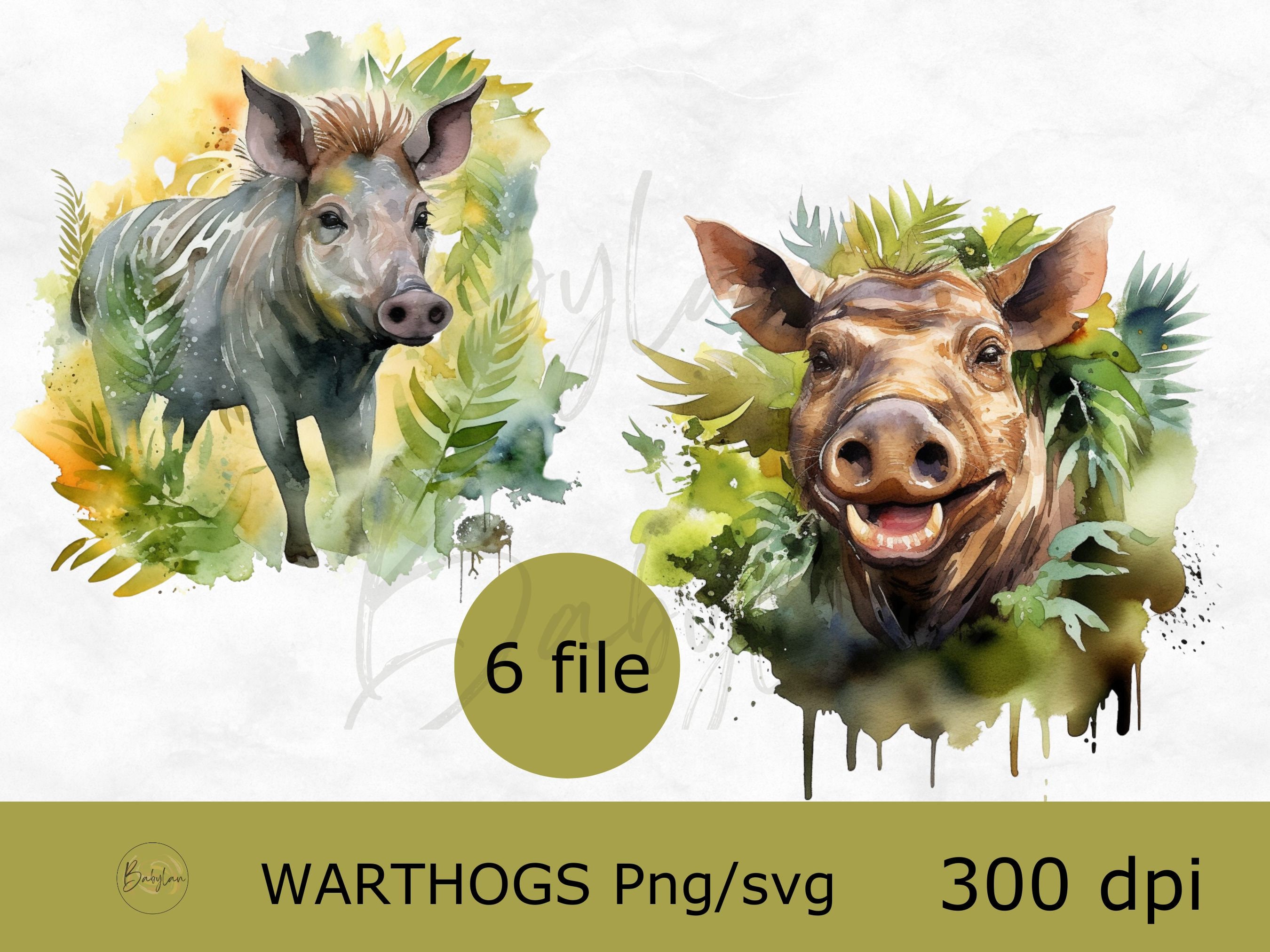 Warthog Svg bundle, Cute Warthog Svg, Pumba png, Hakuna matata design ...