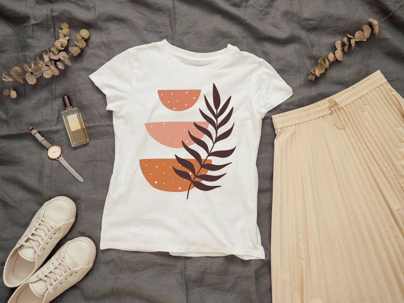 Boho Flower Svg Bundle, Floral Set Clip Art Boho , Botanical Clip Art ...