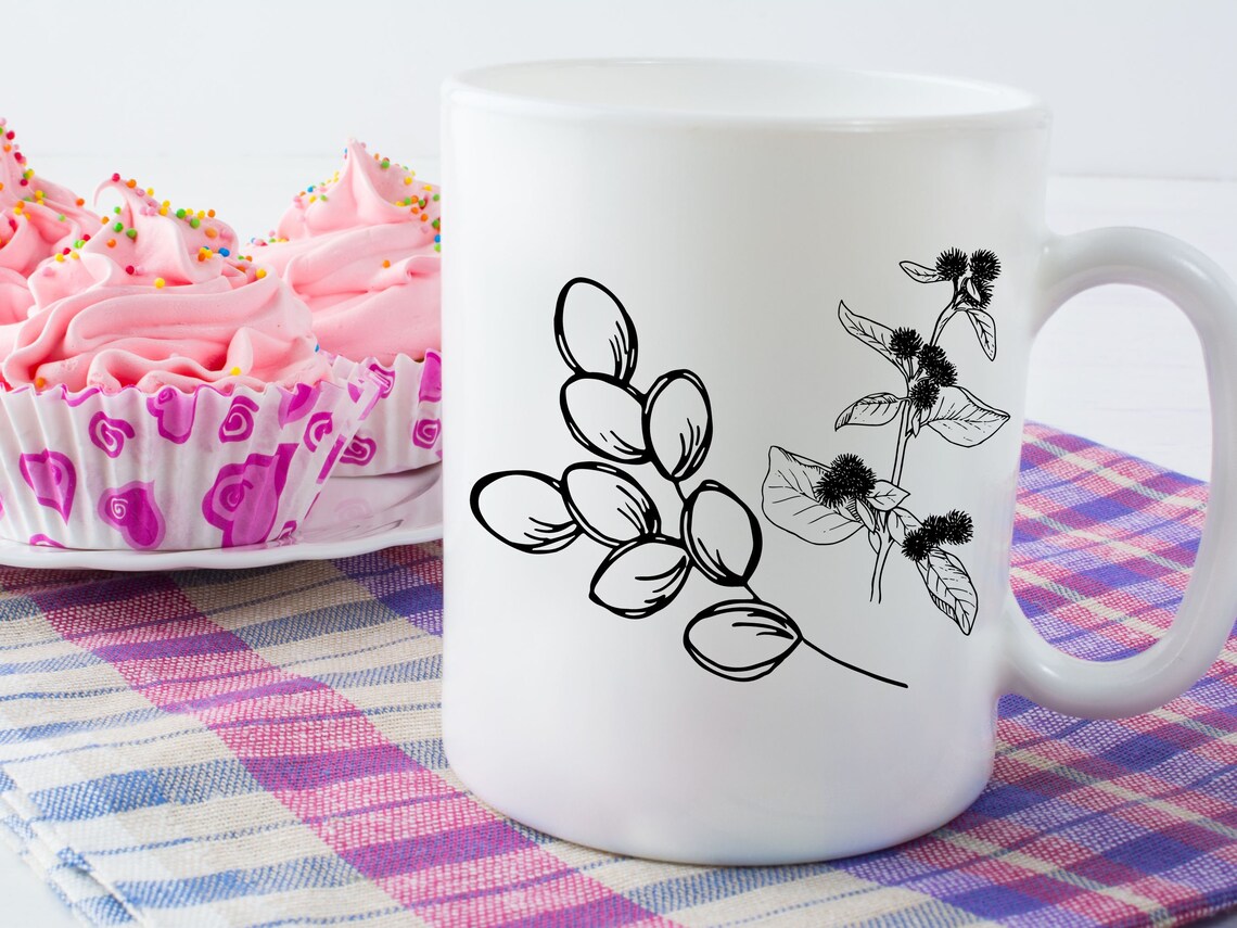 Leaves and Branches Svg Bundle, Greenery Set Clipart, Botanical Clipart ...