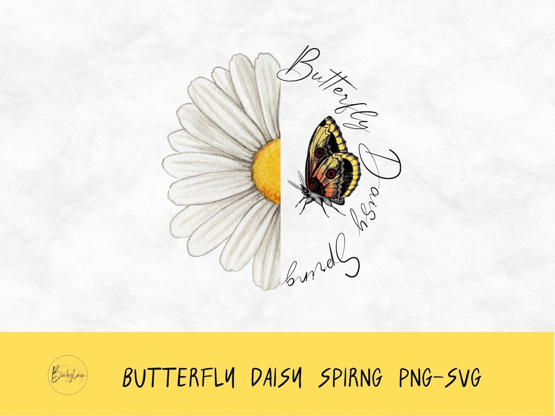 Daisy Quotes Svg, Daisy Png, Butterfly Svg, Summer Quotes Clip Art ...
