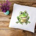Frog Svg Bundle, Cute Frog Svg, Froggy Clipart, Animal Wildlife Png ...