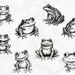 Frog Svg Bundle, Cute Frog Svg, Froggy Clipart, Animal Wildlife Png ...