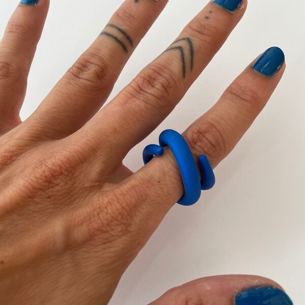 Polymer Clay Ring - Etsy