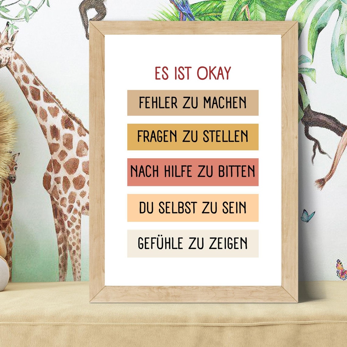 It's Okay Poster for Children, Affirmation Poster, Affirmation for ...