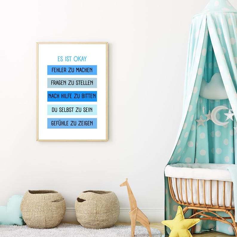 It's Okay Poster for Children, Affirmation Poster, Affirmation for ...