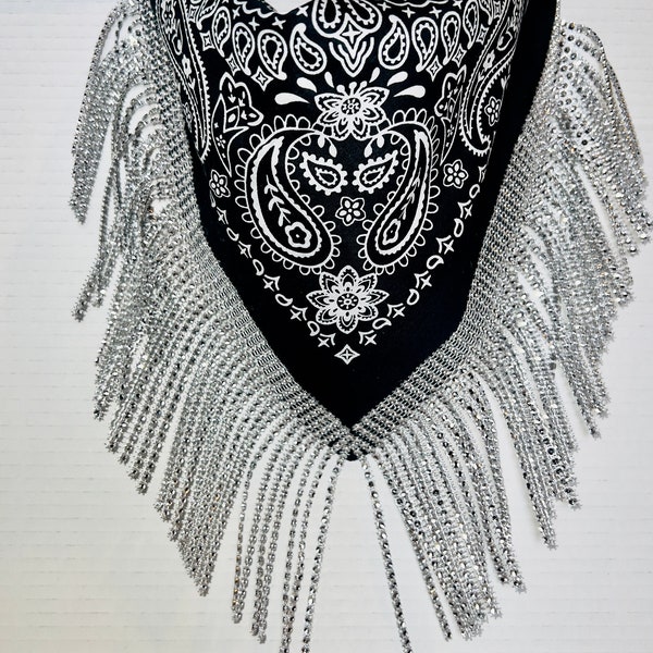 Rhinestone Bandanas - Etsy