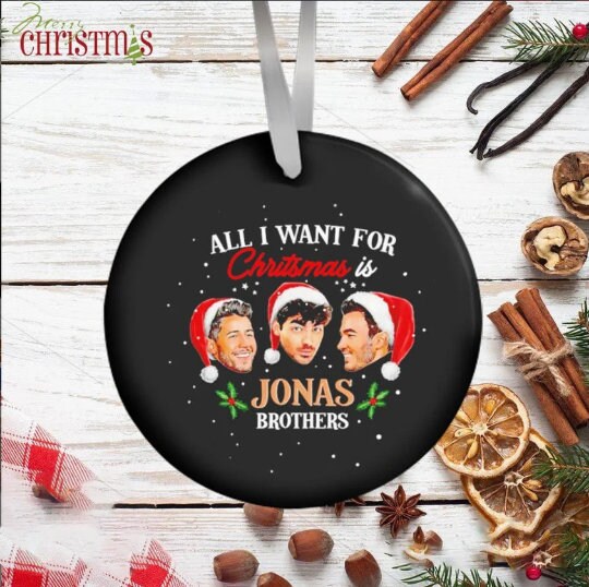 Personalized Jonas Brothers Christmas Ornaments Christmas - Etsy