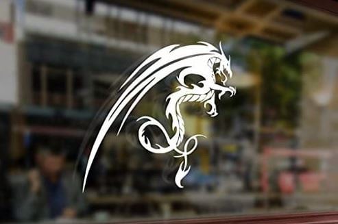 Dragon Vinyl Decal / Dragon Car Decal/ Dragon Laptop Decal / Dragon ...