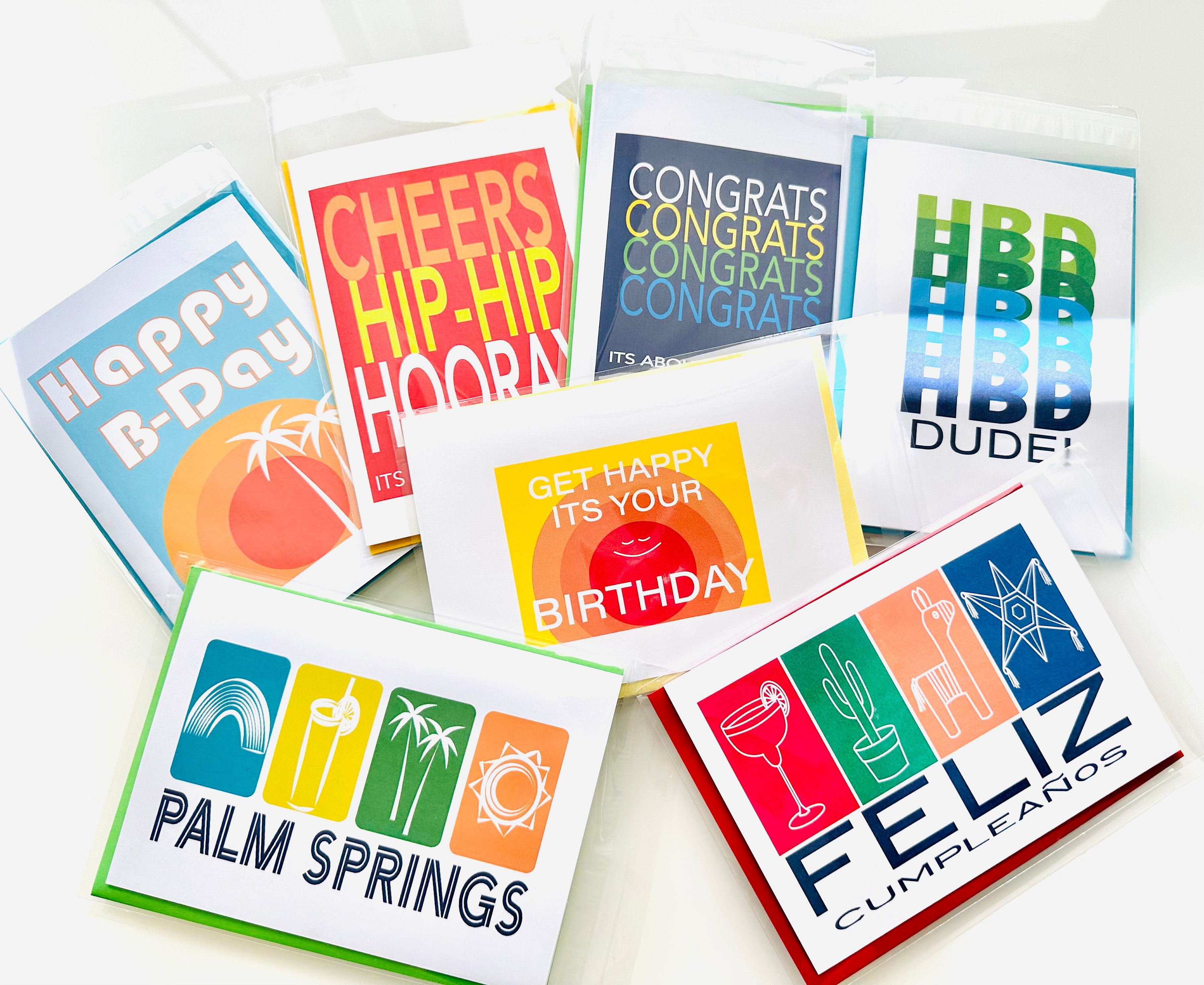 FELIZ CUMPLEANOS Birthday Card HBD Greeting Card Birthday Note Card Fun ...