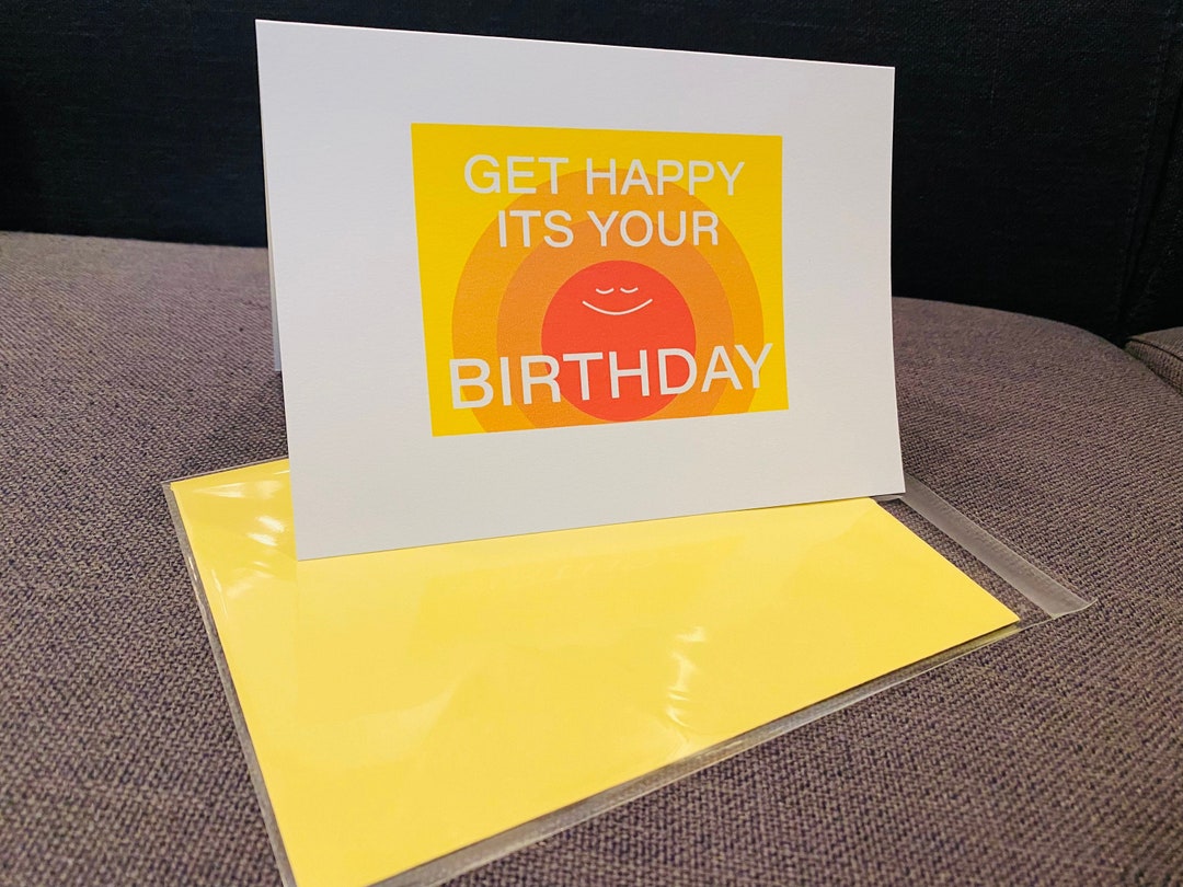 IT'S YOUR BIRTHDAY Happy Birthday Greeting Card Birthday Note Card ...