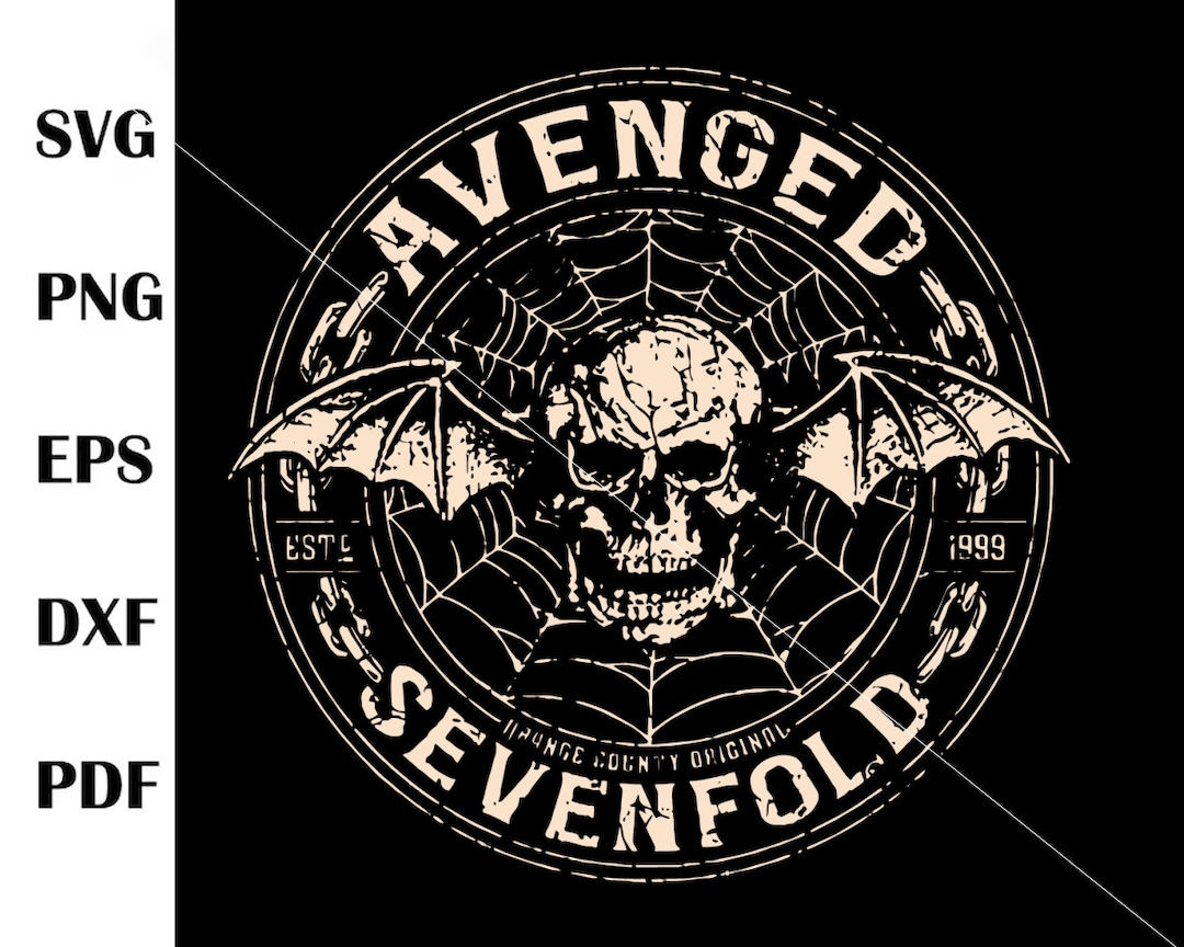 Avenged Sevenfold Tour 2023 SVG Rock Band SVG Cricut Files - Etsy Australia