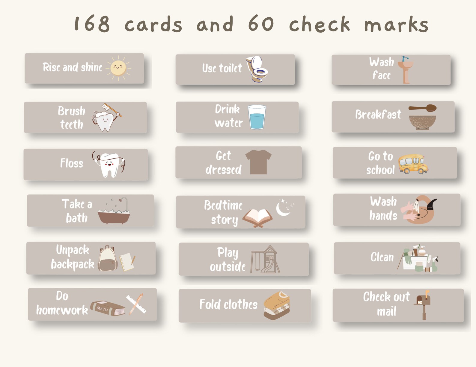 Ocean Theme Routine Charts Bundle / Morning Routine/ Afternoon Routine ...