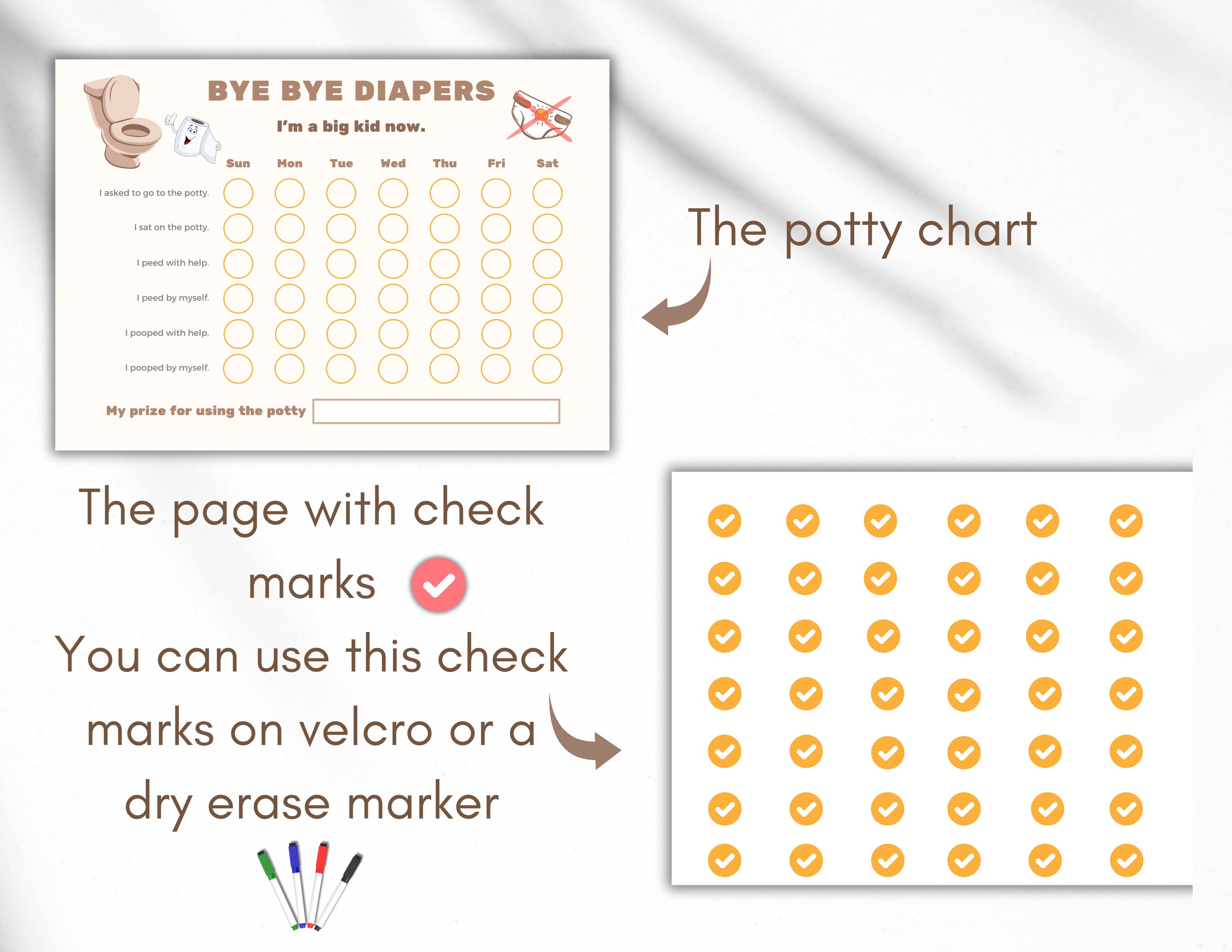 Printable Potty Chart, Potty Certificate, Potty Printable, Toilet ...