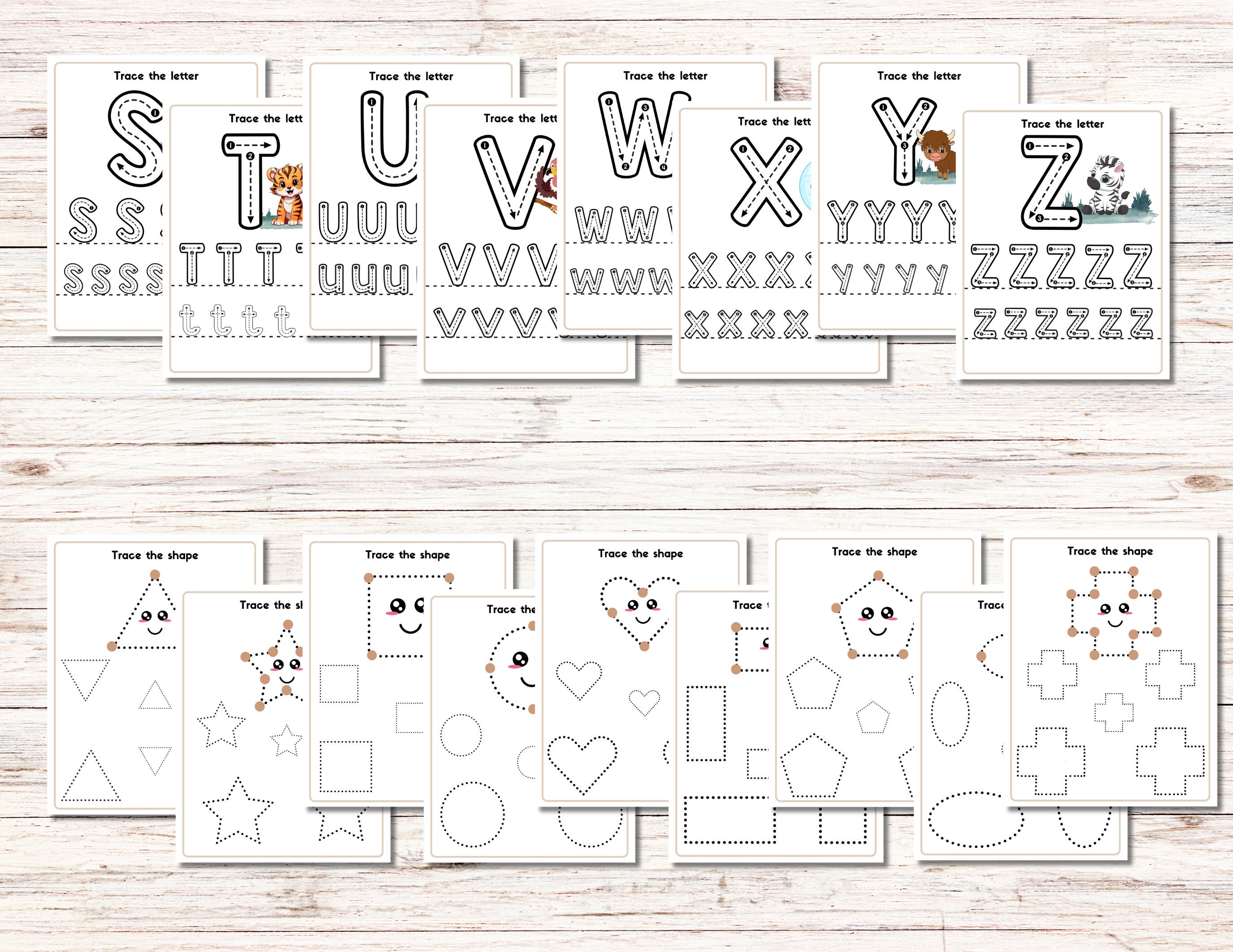 Personalized Second Tracing Book for Toddlers - Etsy