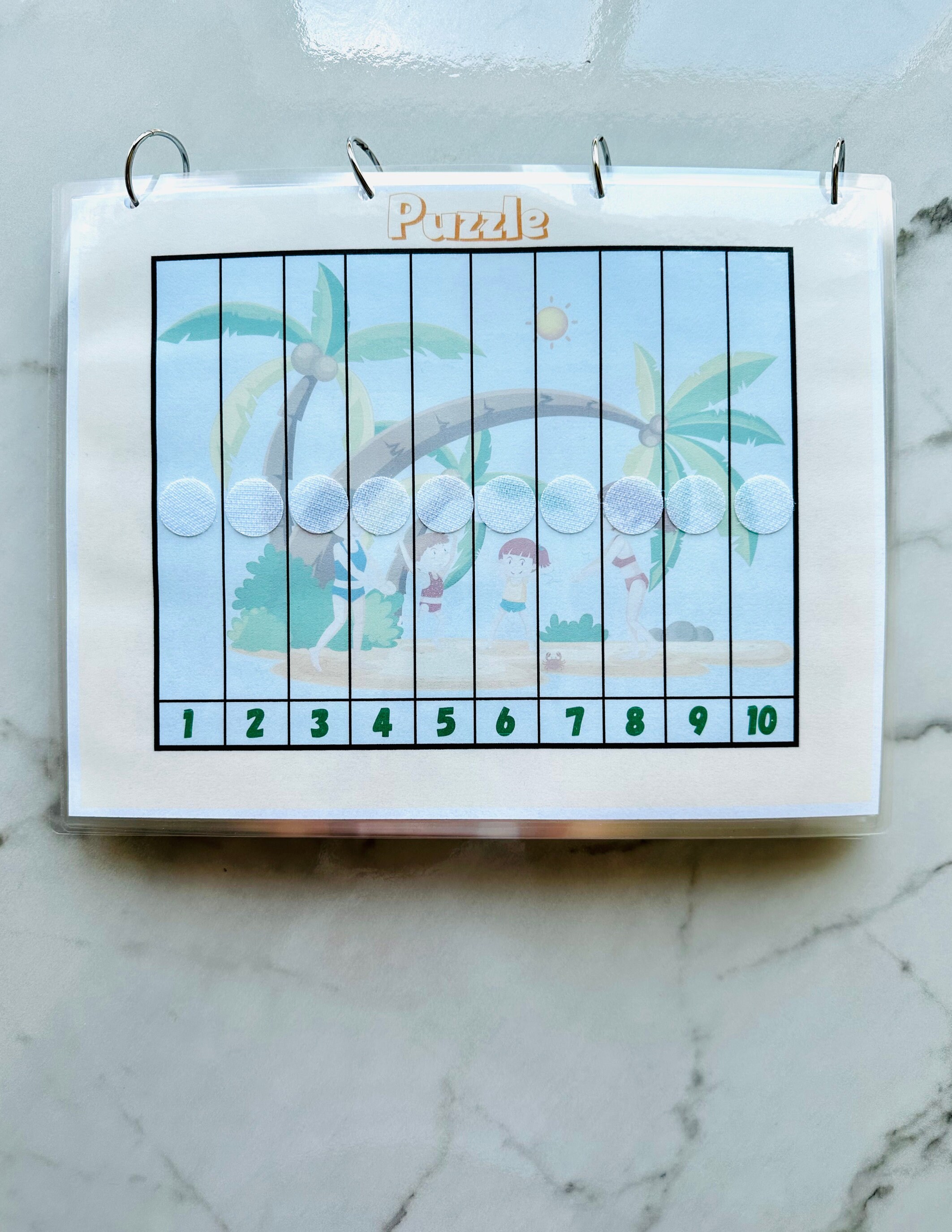 Personalized Busy Book Printable Toddler Activities Montessori ...