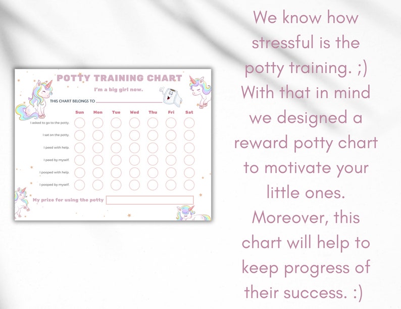 Potty Chart, Potty Training, Toilet Training Reward Potty Training ...