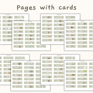 Farm Animals Routine Charts Bundle: Kids Morning, Bedtime, Chore ...